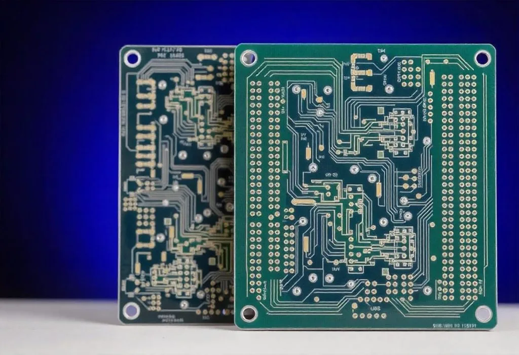 Singlesided Pcb The Components Are On One Side Double Layer PCB
