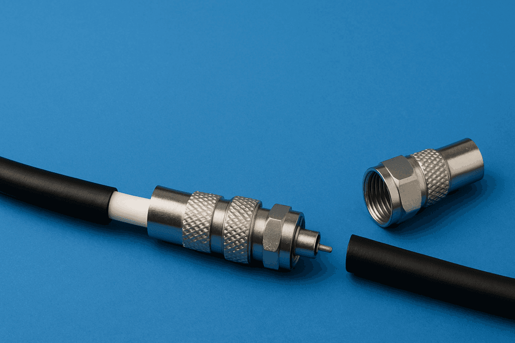 How to Join Coaxial Cables with Connectors